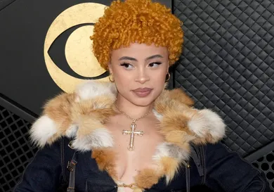 Ice Spice Puts Her Curves On Full Display In Skin-Tight Leopard Jumpsuit