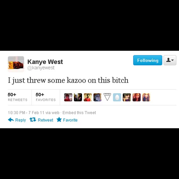 Kanye West's 25 Best Tweets