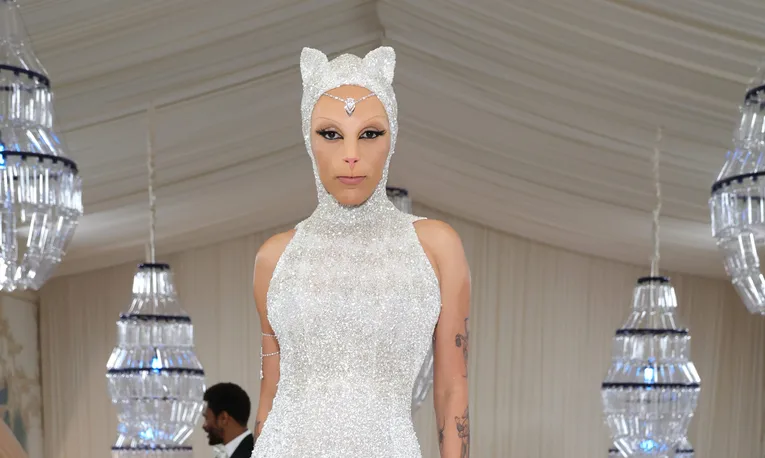 Behind The Scenes Of Doja Cat's Met Gala Face Prosthetic