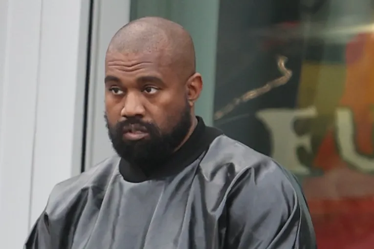 Kanye West Shaves Cross On Back Of His Head