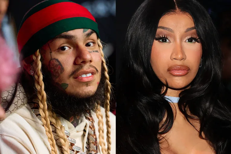 6ix9ine Apologizes To Cardi B Over Past Beef, Explains It Was Due To ...