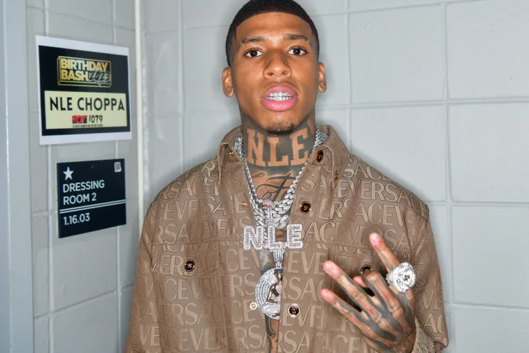 NLE Choppa Shoots Music Video At The Zoo