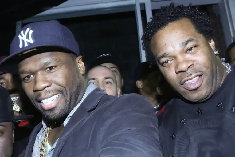 Busta Rhymes' Chain Is Way Too Big For Him, 50 Cent Tells Him