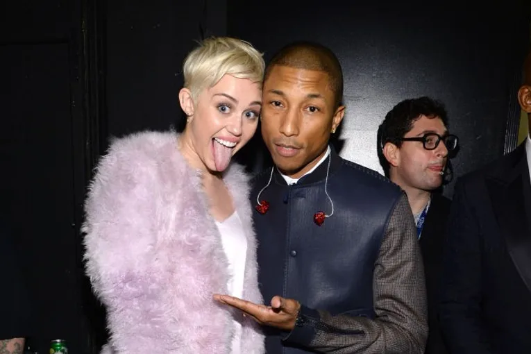 Pharrell Teases Miley Cyrus Collaboration