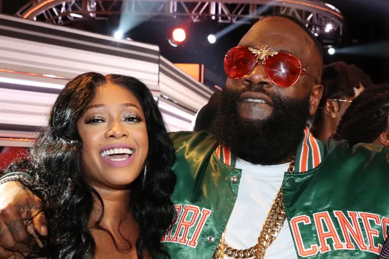 Rick Ross & Trina Look Almost Unrecognizable In Resurfaced 2002 Photo