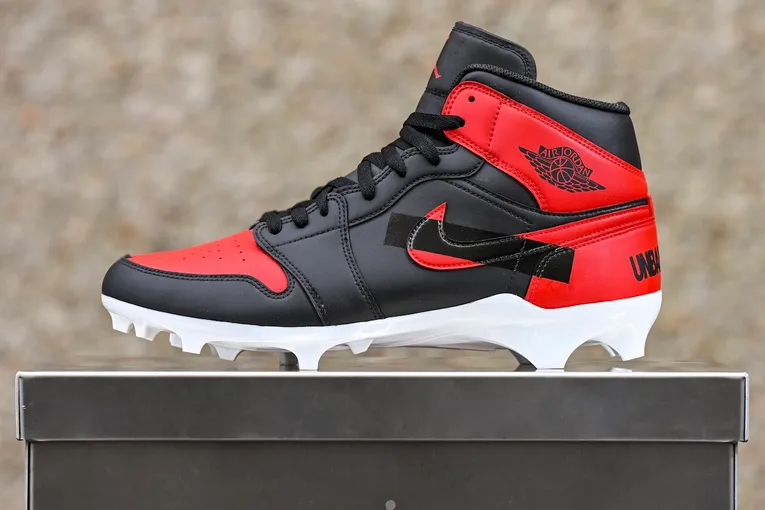 Jalen Hurts Unveils Air Jordan 1 “Unbannable” Cleats For Super Bowl