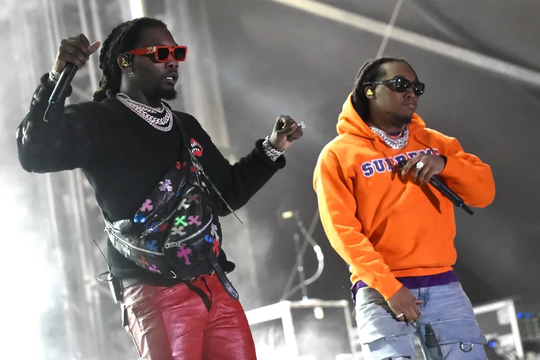 Offset & Takeoff Spotted Together At Rich The Kid's 30th Birthday Party
