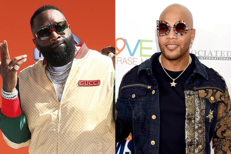 Rick Ross' Son & Flo Rida's Toddler Team Up In Cute Birthday Photo