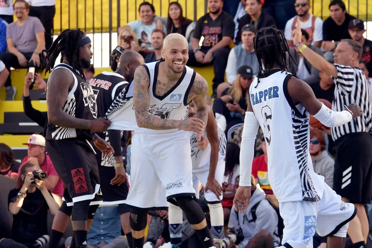Chris Brown Grills YK Osiris, Makes NLE Choppa Need A Map During ...