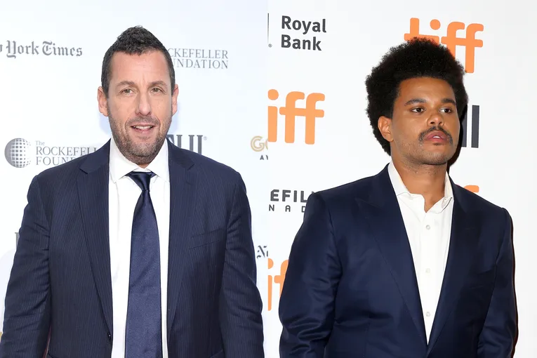 The Weeknd Showered With Praise From His "Uncut Gems" Costar, Adam Sandler