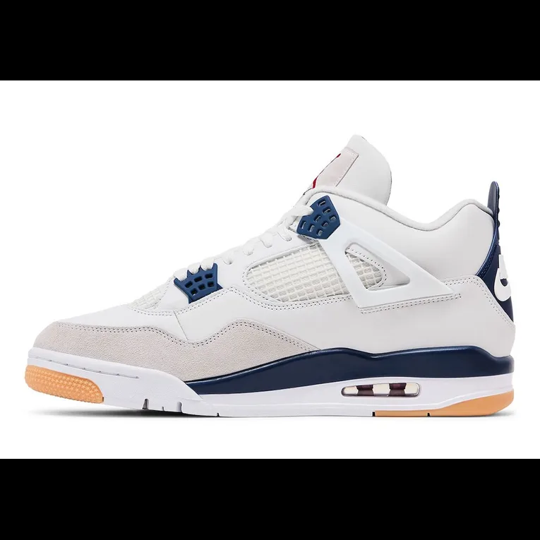 The Nike SB x Air Jordan 4 "Navy" Fuses Basketball And Skateboarding