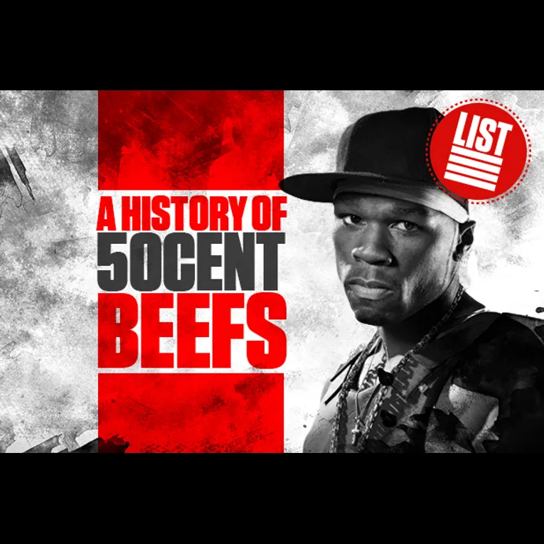 A History Of 50 Cent Beefs
