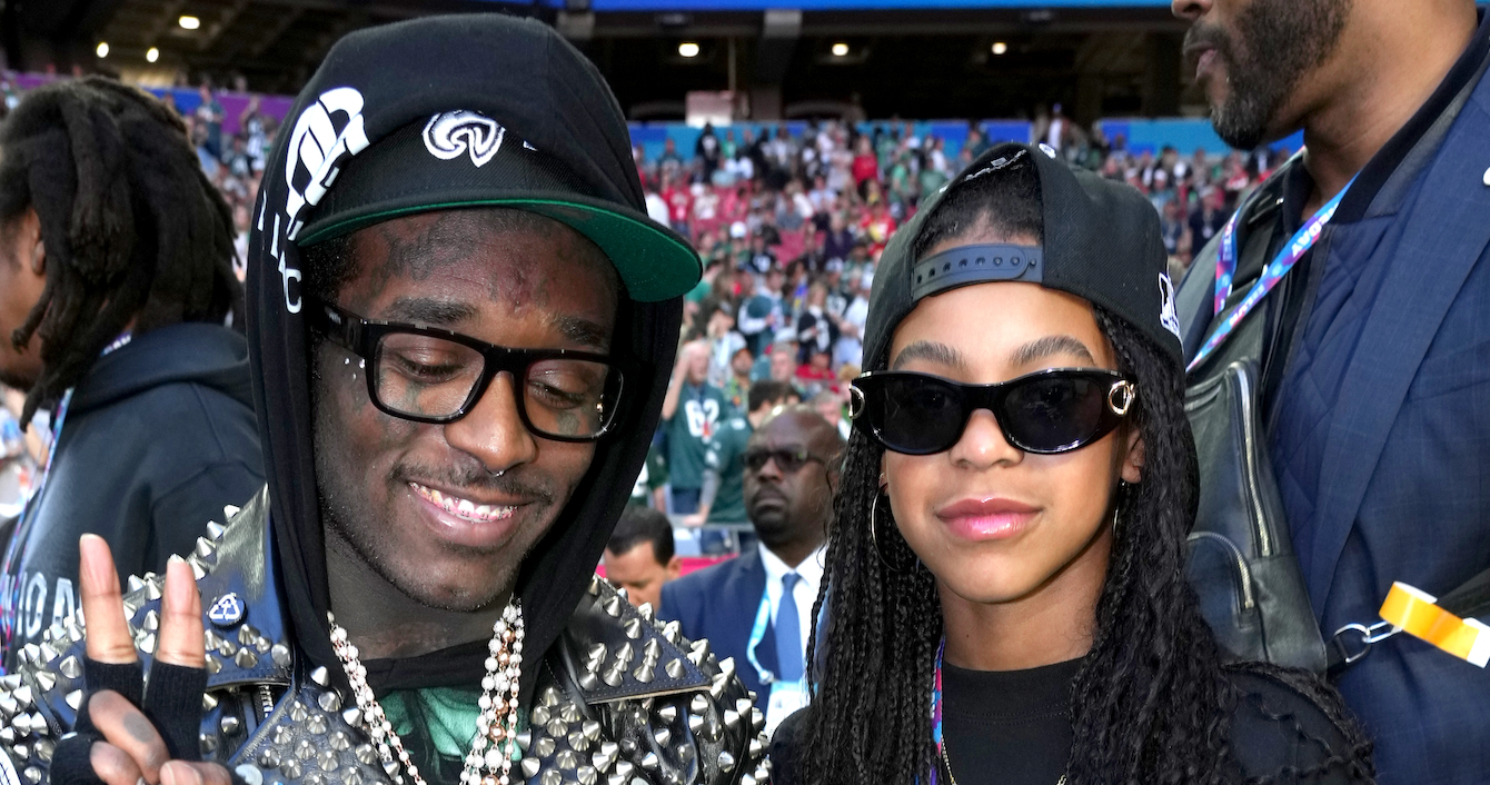 Blue Ivy Poses With Lil Uzi Vert