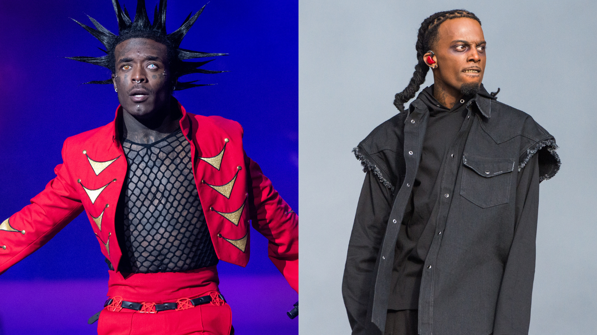 Lil Uzi Vert Shouts Out Playboi Carti, Rocks Colored Contacts & Spiky ...