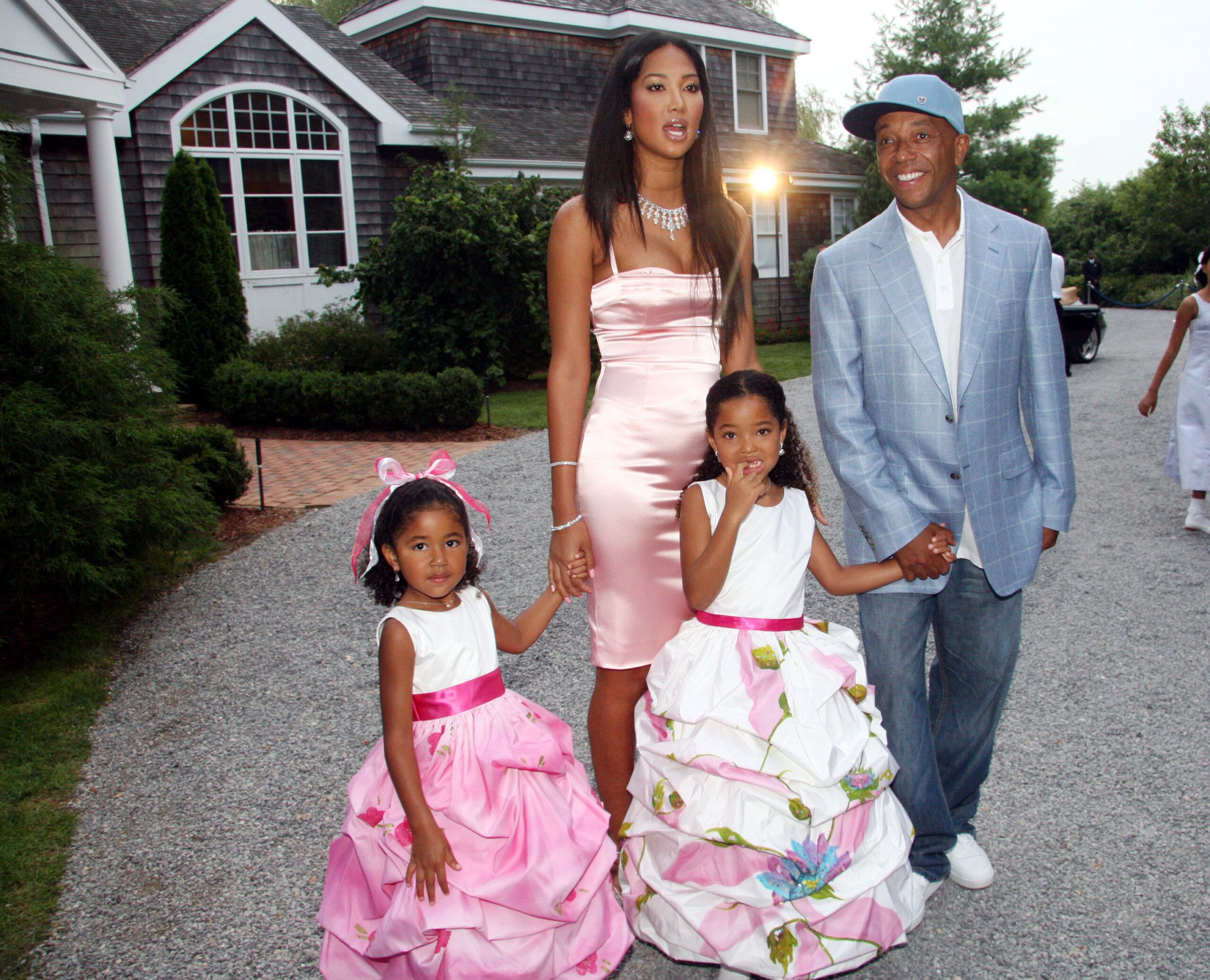 Russell Simmons And His Family
