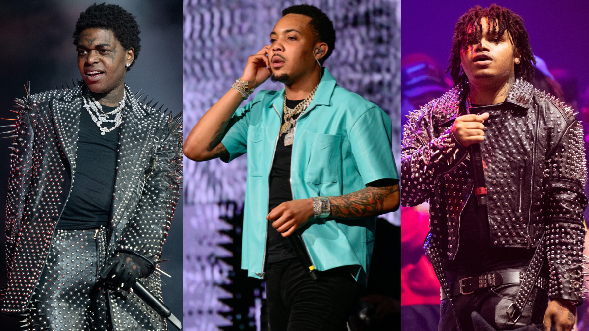 Kodak Black Links Up With G Herbo & NoCap For Studio Session