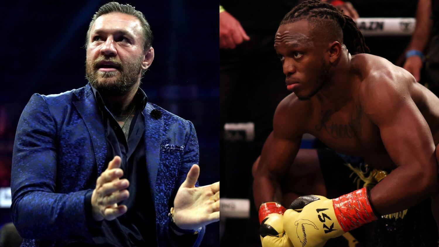 Conor McGregor Challenges KSI During Boxing Match