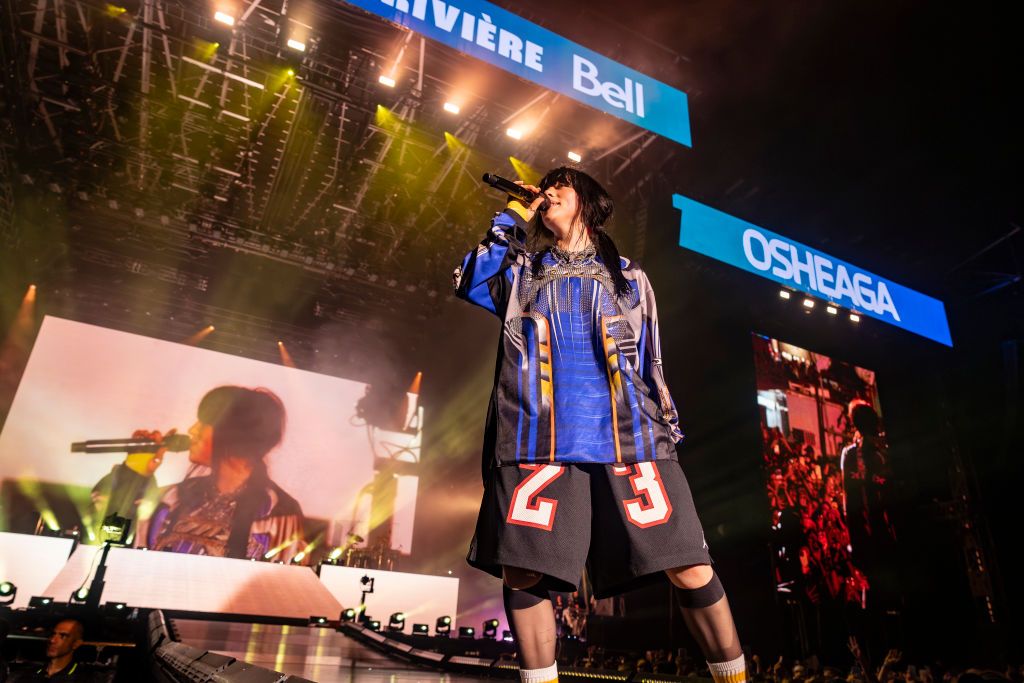 Billie Eilish And Armani White Perform "BILLIE EILISH." At Osheaga