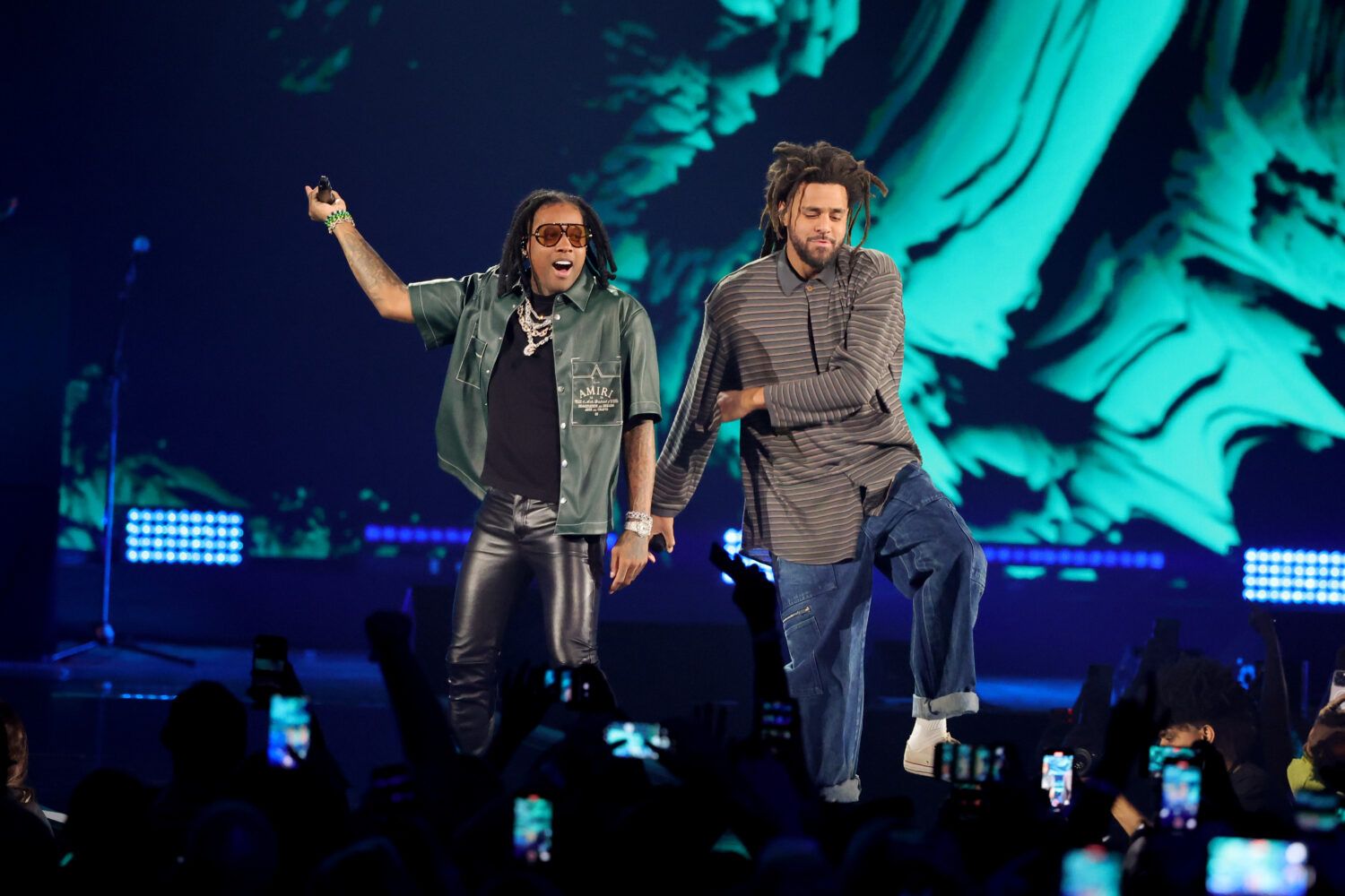 J. Cole & Lil Durk Perform "All My Life" Live For The First Time