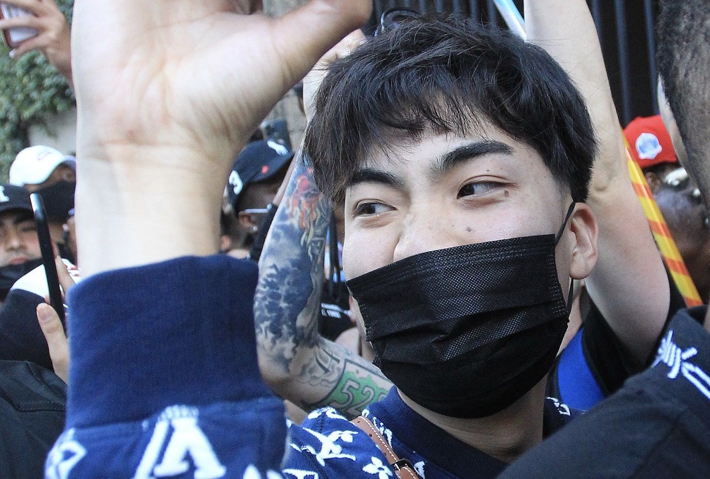 RiceGum Gets Swatted While Eating & Streaming In His Car: Watch