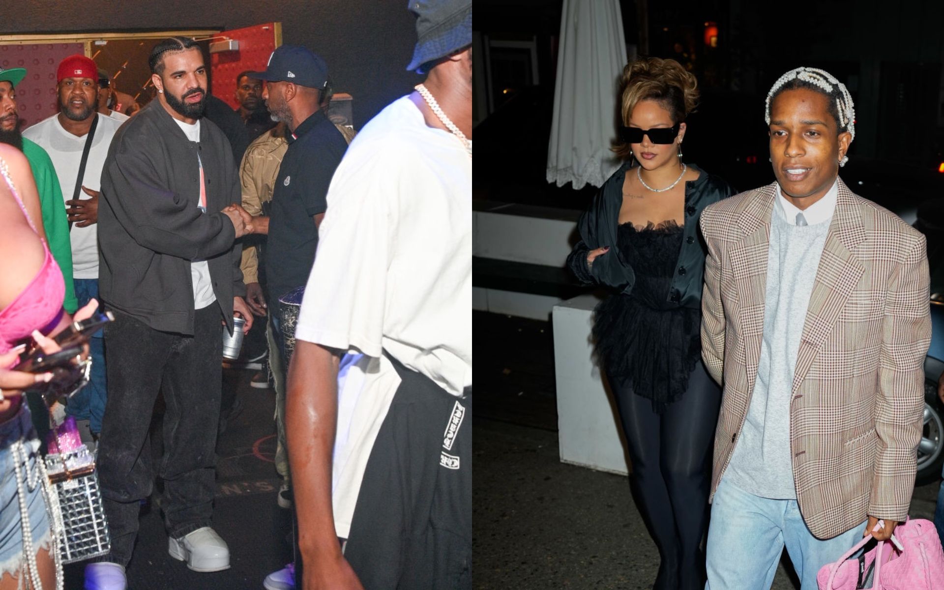 Asap Rocky Y Drake Drake Seems To Rap About Rihanna And A$AP Rocky On