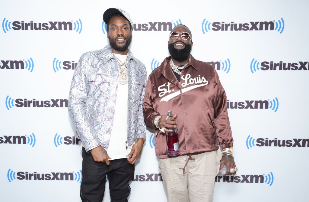 Rick Ross And Meek Mill Compare Their Viral Diving Fail Videos