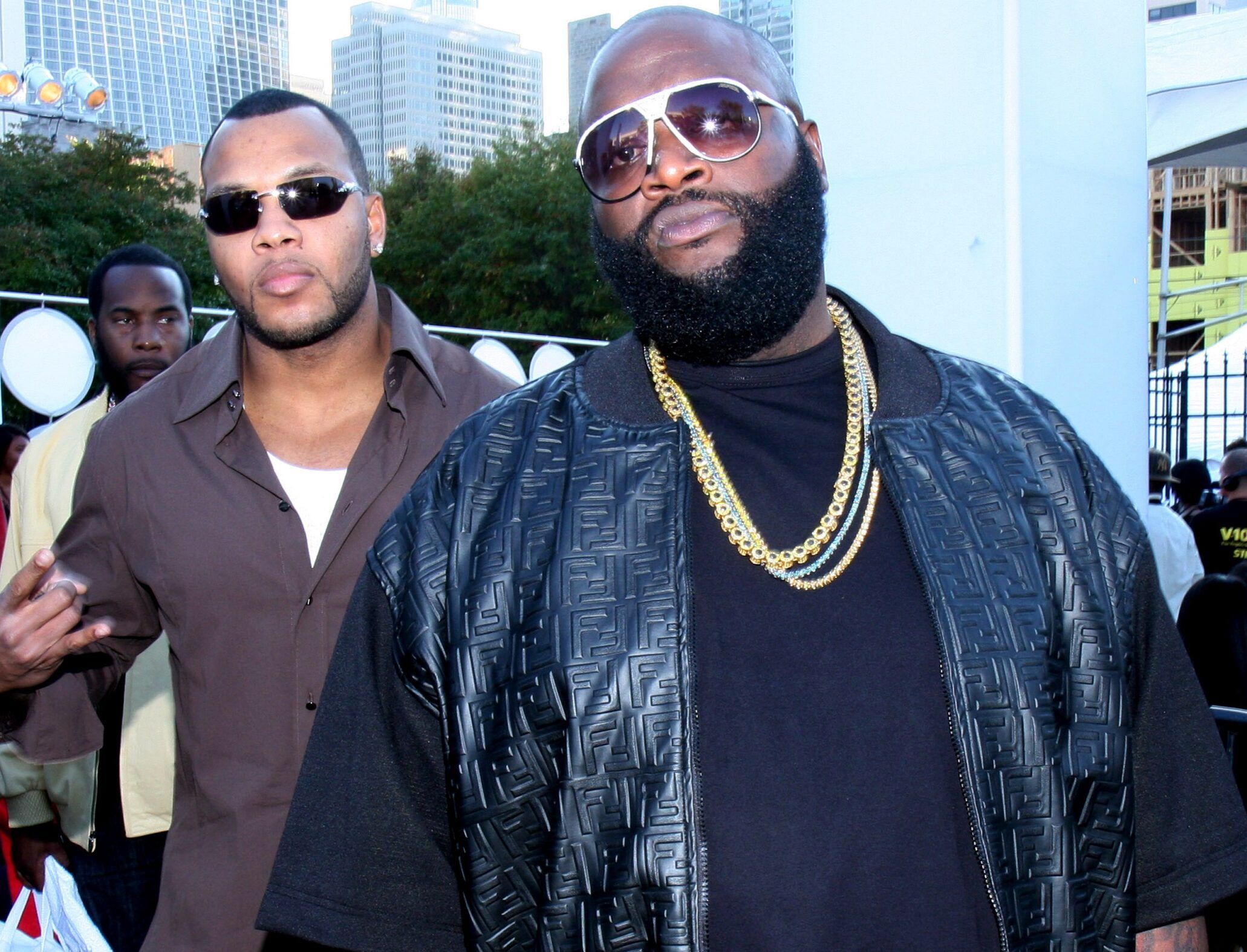 Rick Ross Flexes Flo Rida-Gifted "Jet Car"