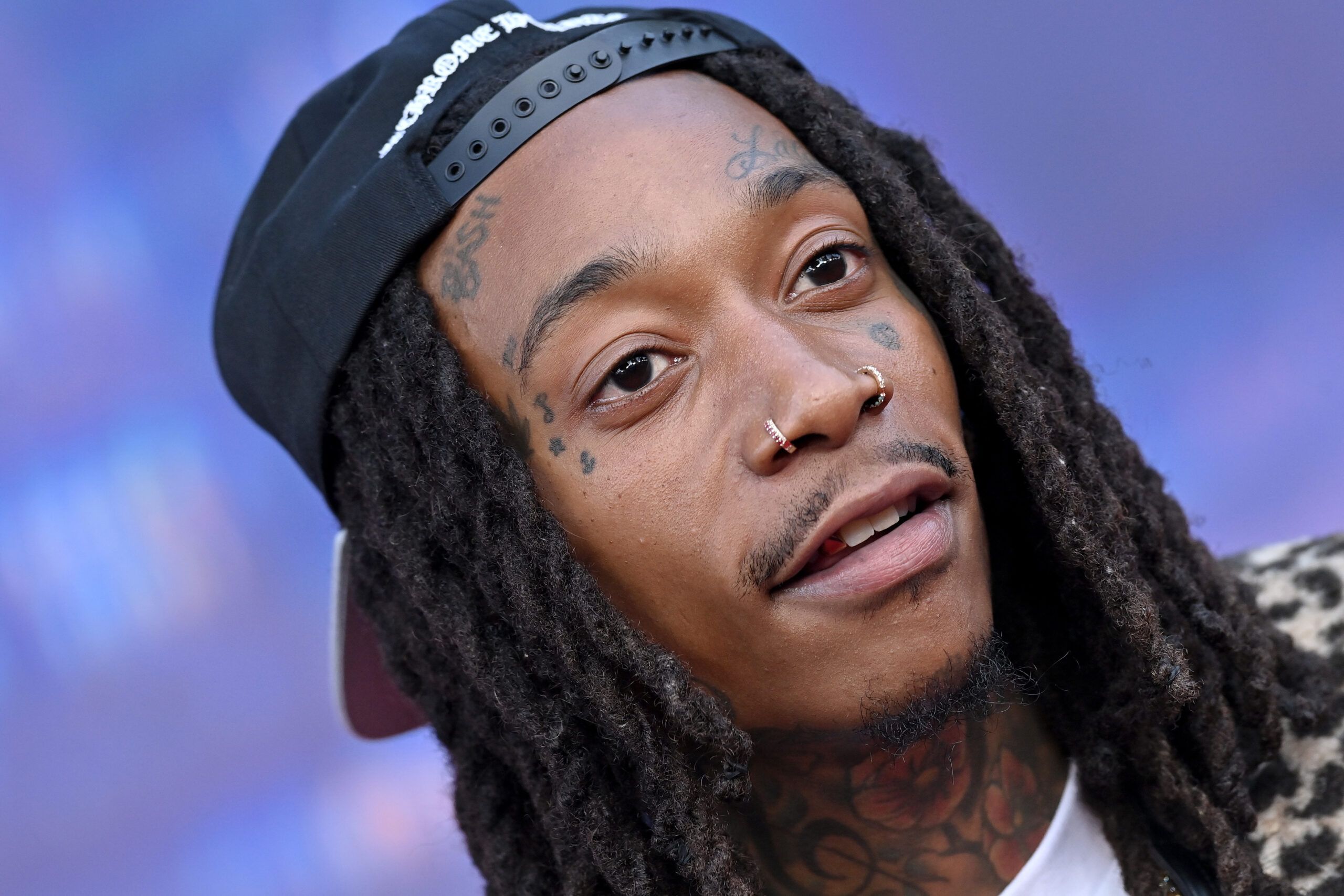 Wiz Khalifa Face Tattoo Under Eye Celebrities With Face Tattoos | PS