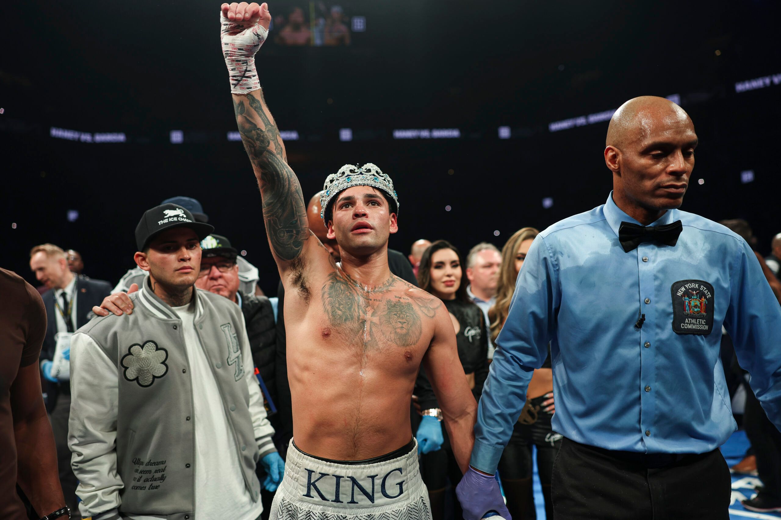 Ryan Drake Tattoos In A Direct Response To A Tweet That Ryan Garcia