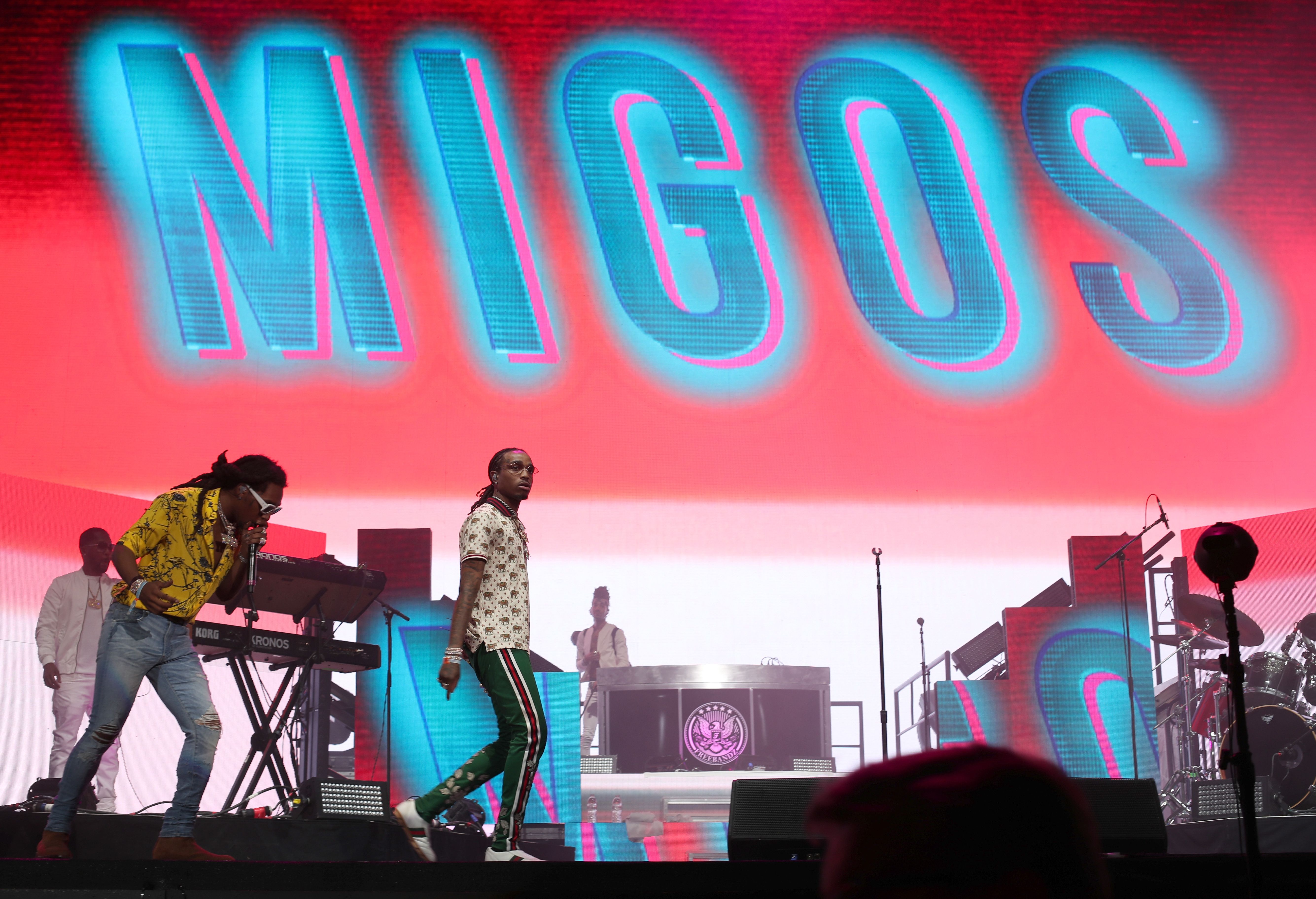 Migos Hit The Pool With Matching Face Masks While In Iceland