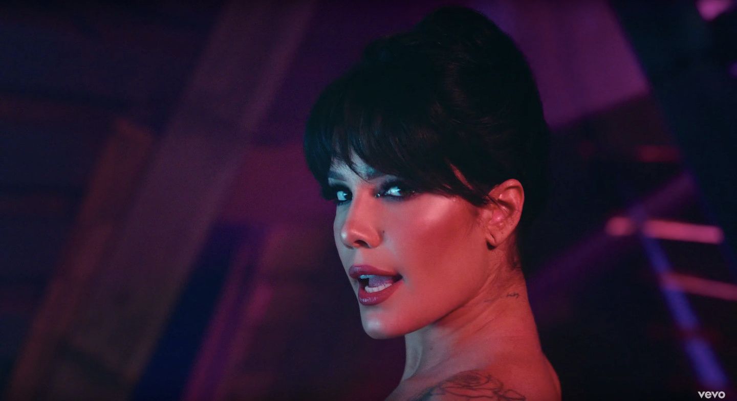 Halsey Straddles Horse Naked In "You Should Be Sad" Visuals