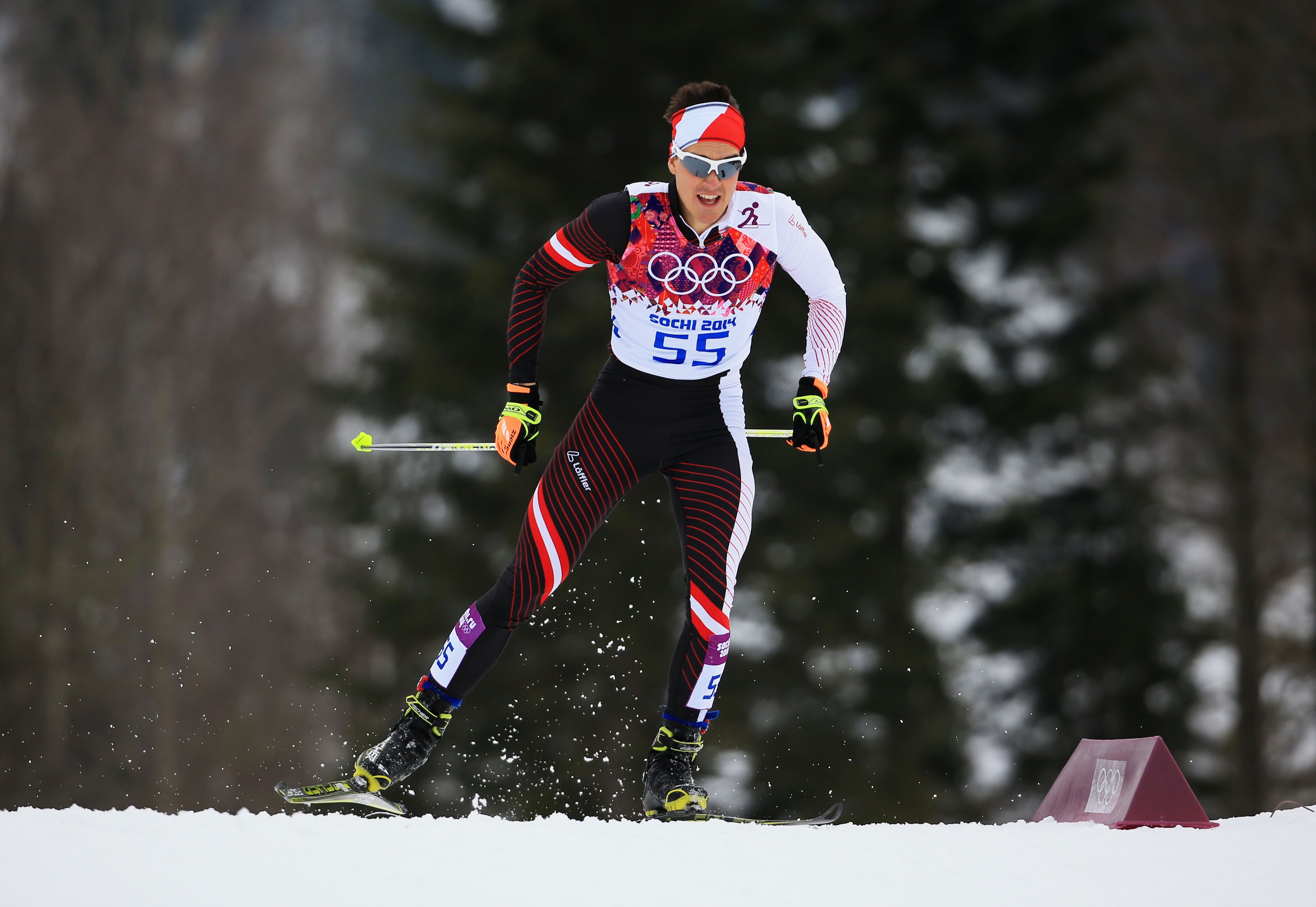 Olympic Skier Max Hauke Caught Doping With Needle In Arm