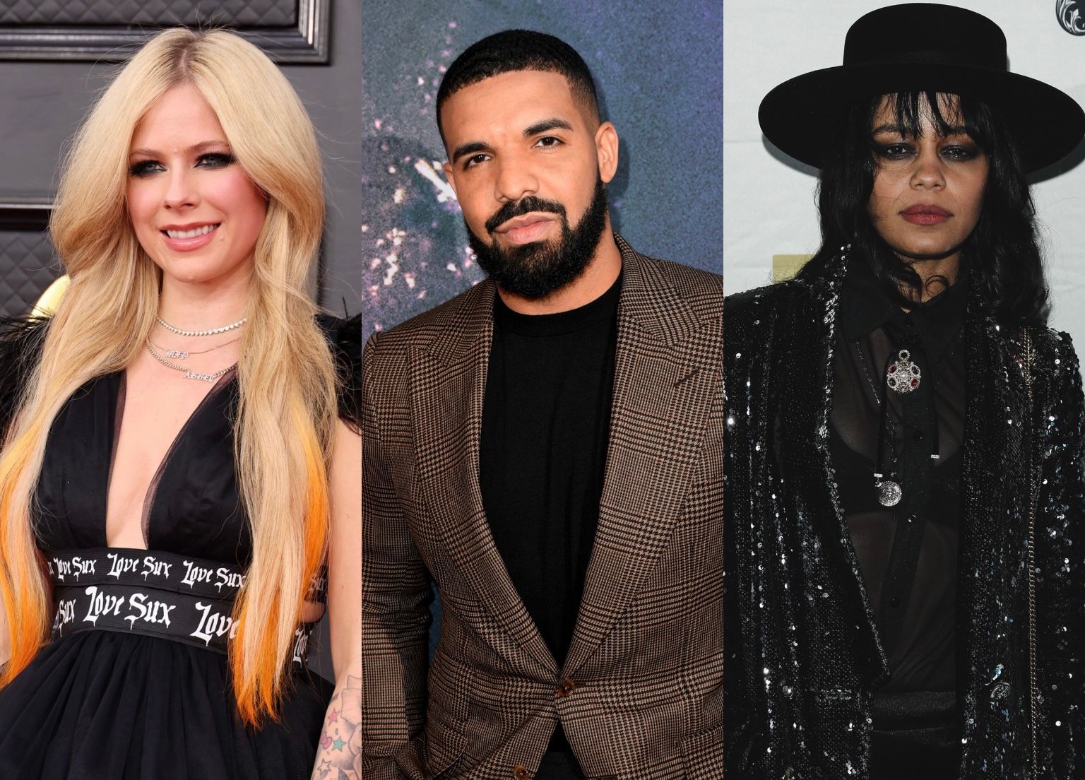 Drake Links Up With Canadian Legends Avril Lavigne & Fefe Dobson In Toronto