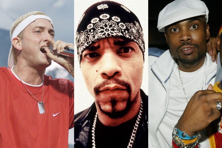 Ice-T, Eminem & Big Proof Connect In Legendary Throwback Clip