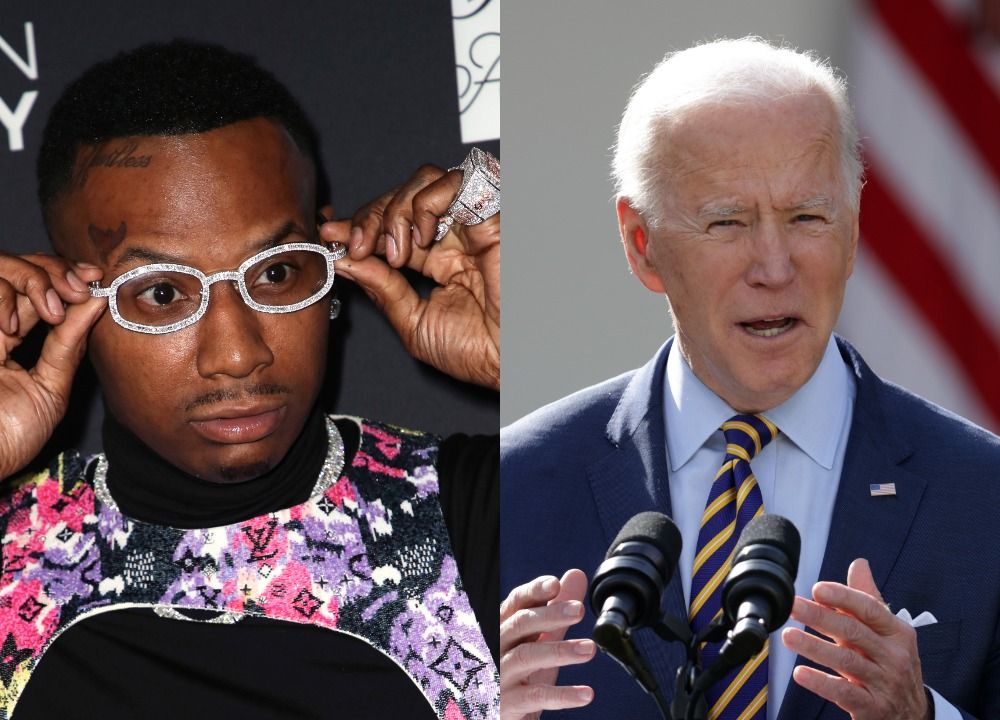 Moneybagg Yo Reacts To Joe Biden's "Moneybagg Joe" Meme