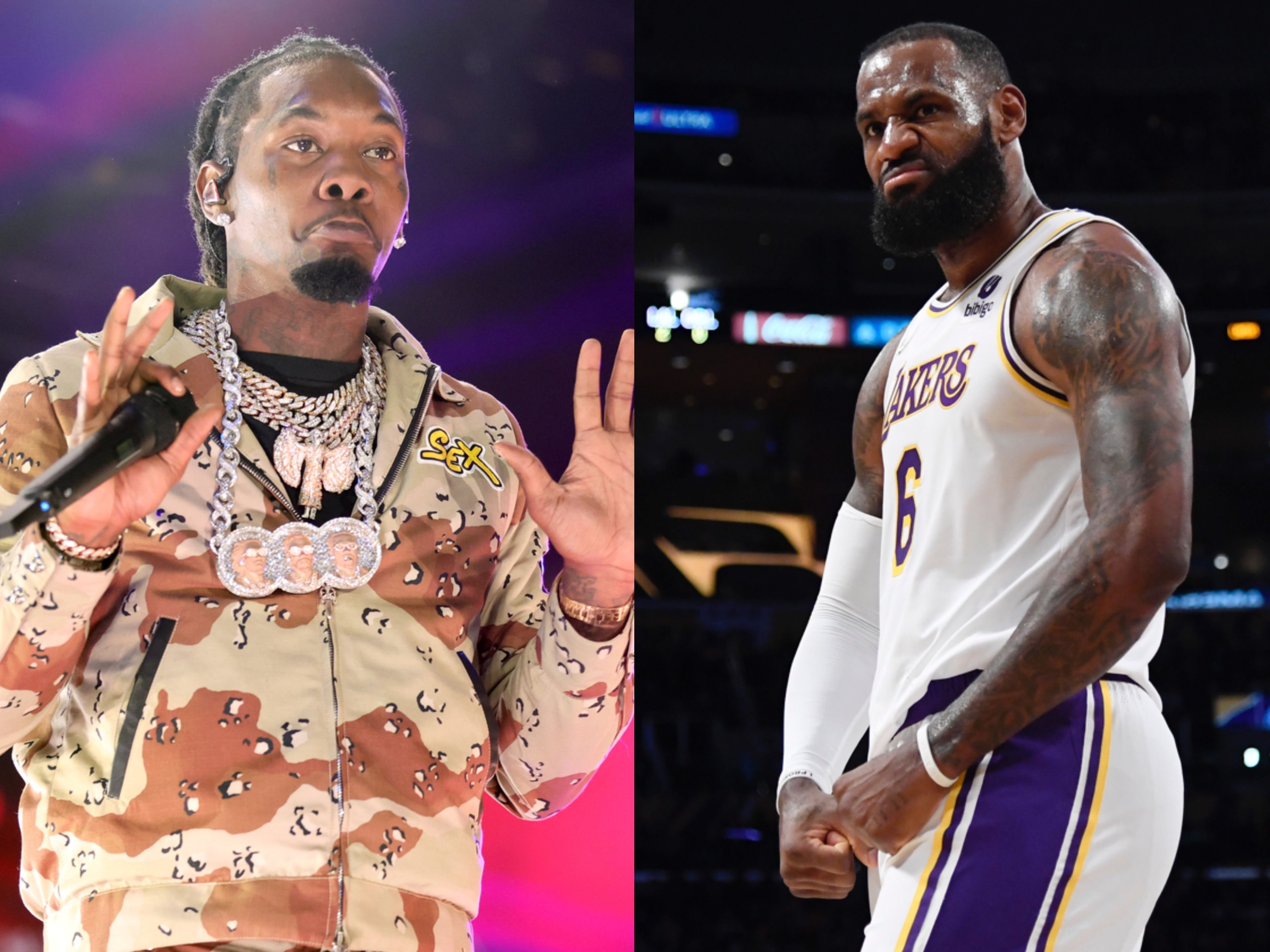 LeBron James Gifts Offset Signed Sneakers & Lobos 1707 For His 30th ...