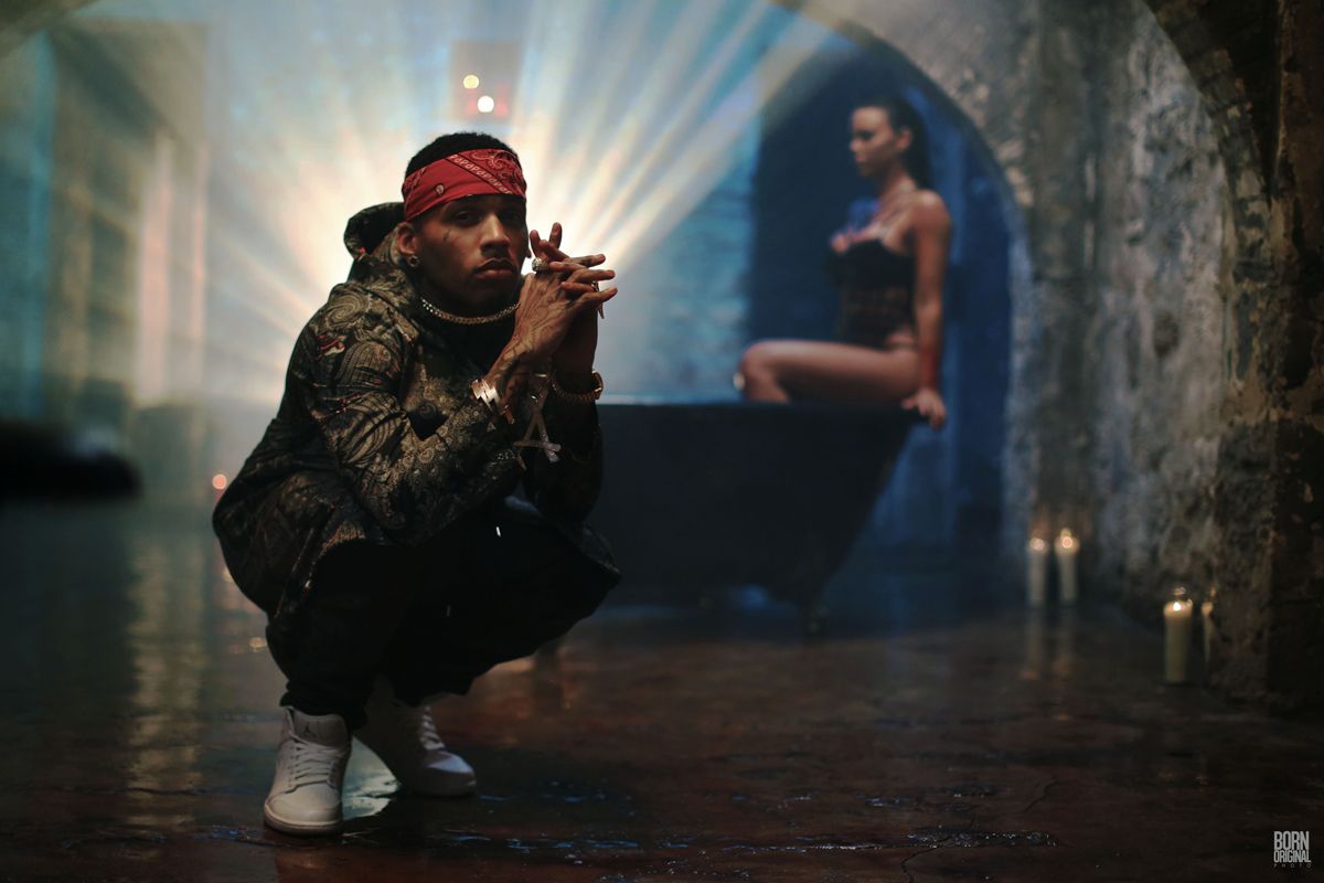 BTS Photos Of Kid Ink's "Be Real" Video Featuring Dej Loaf