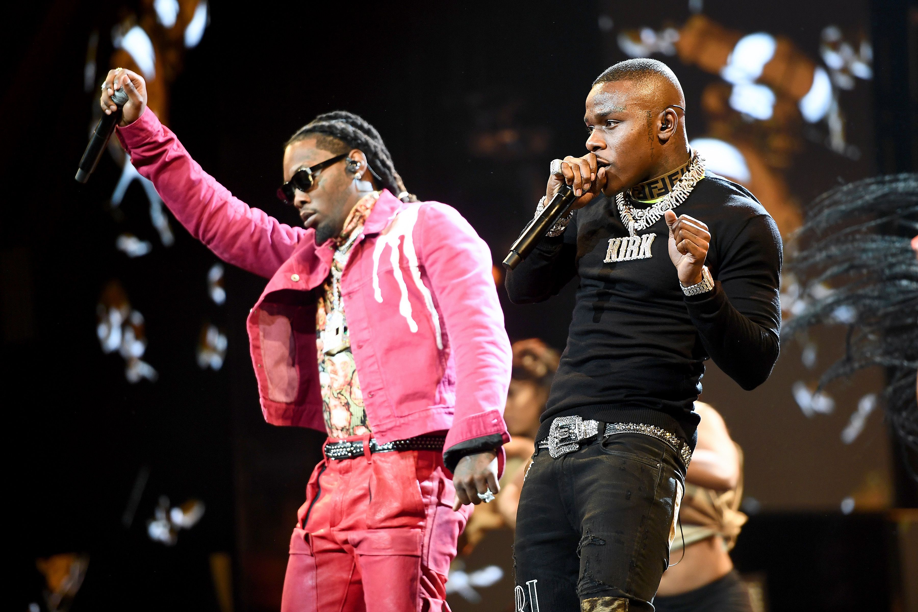 DaBaby Performs With Offset & Lil Baby At BET Hip Hop Awards