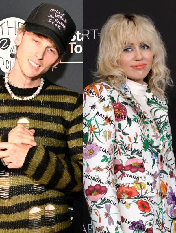 Machine Gun Kelly & Miley Cyrus React To 2022 Grammy Snubs
