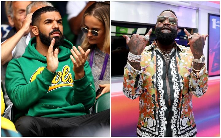 Drake & Rick Ross Shoot Music Video For “Money In The Grave”