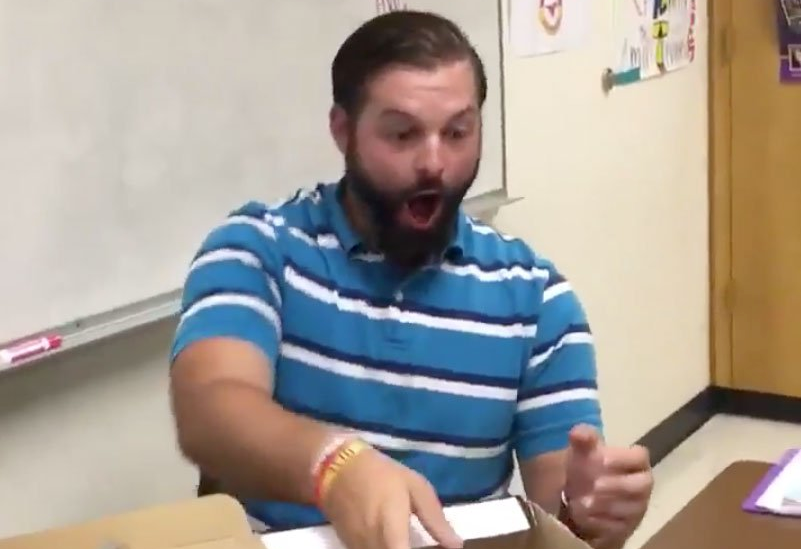 Student Surprises Teacher With A Pair Of Classic Air Jordans