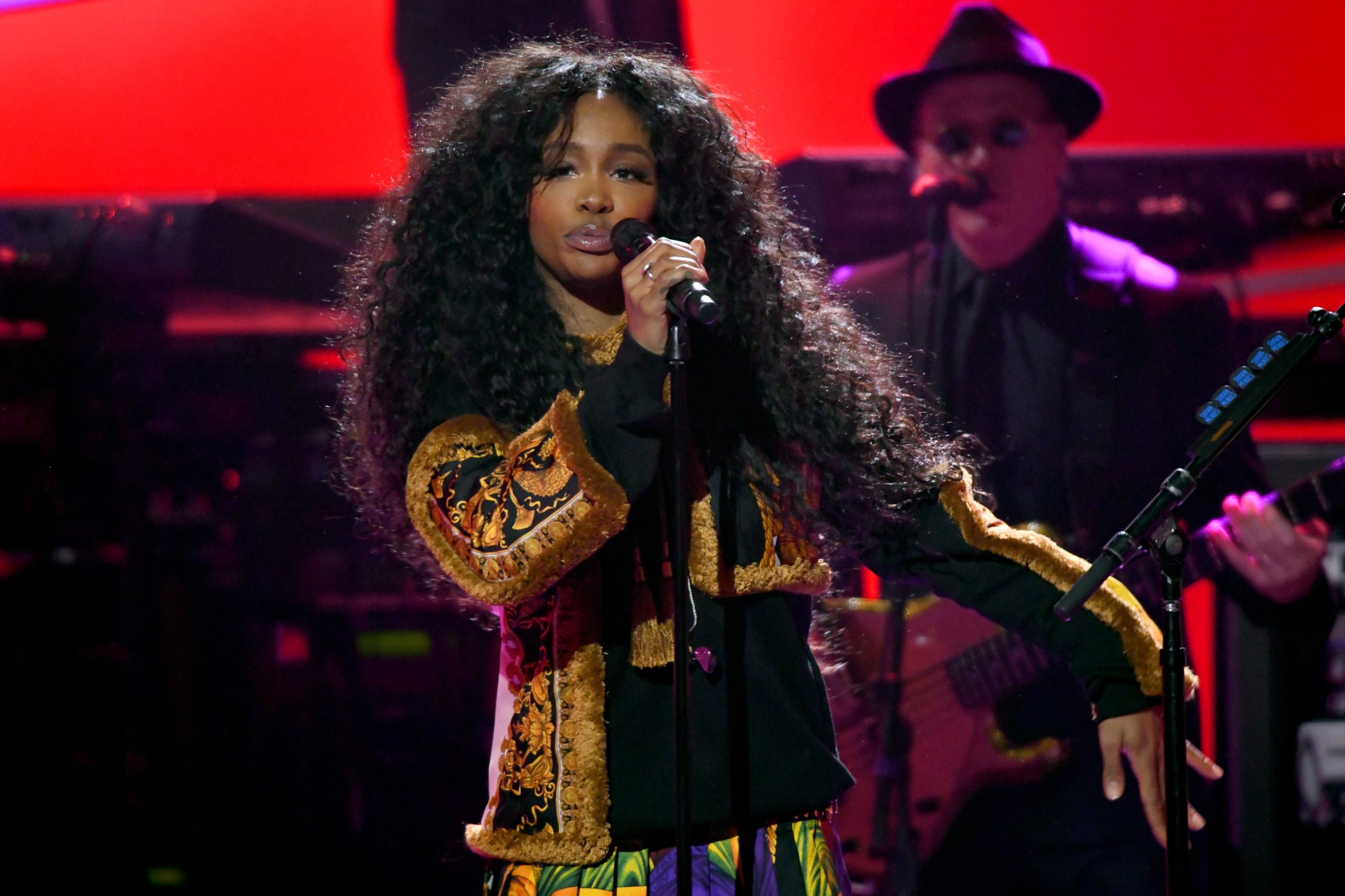 SZA Shows Off Brand New Afro Hairstyle