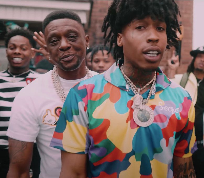 Boosie Badazz & Dee Rogers Release "Clutchin" Following Video Set Shooting