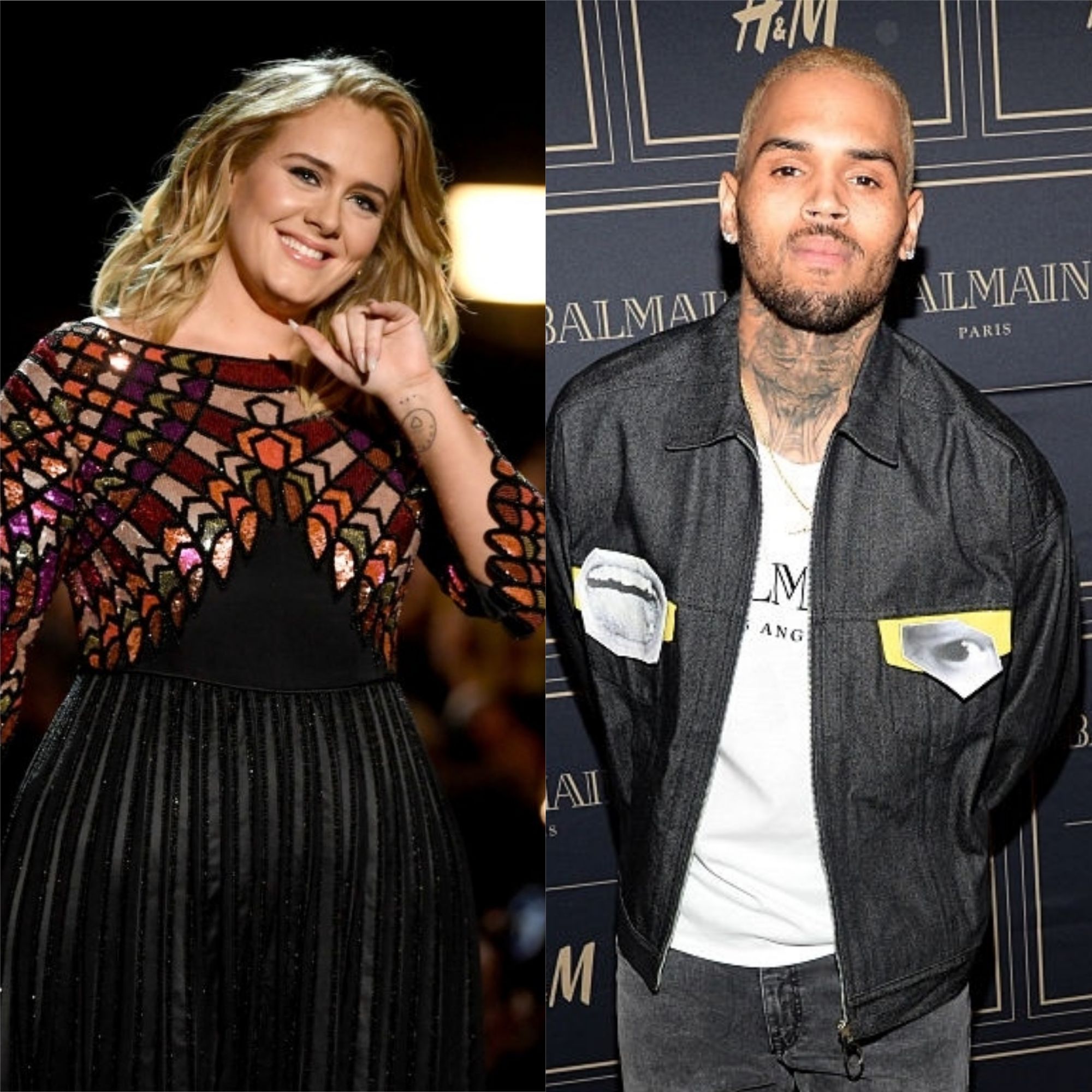 Adele & Chris Brown Gossip Was False: Report