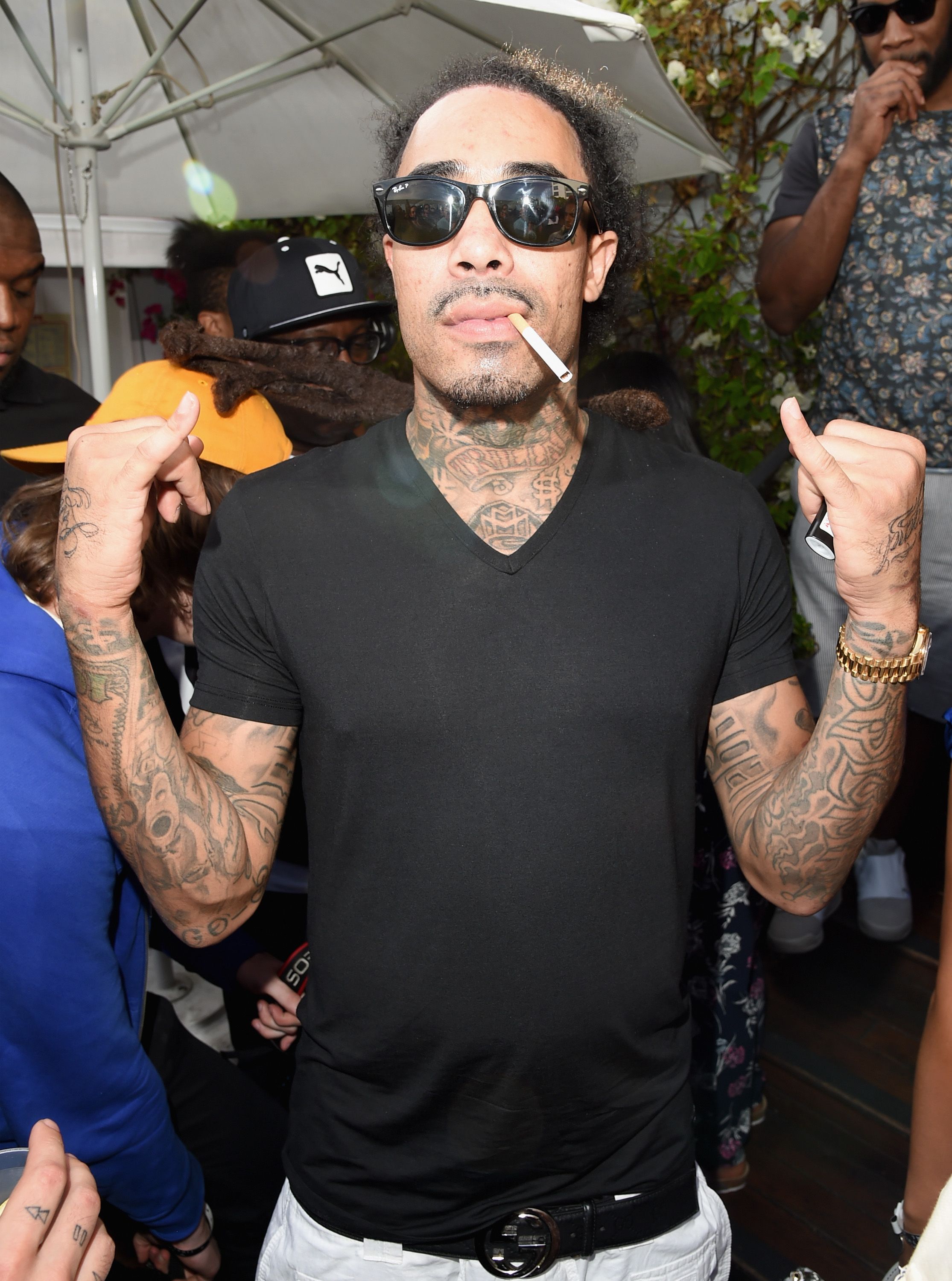 Gunplay Tattoos Swastika