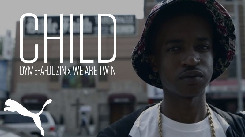 Dyme-A-Duzin & We Are Twins Create "Child" In-Studio For PUMA