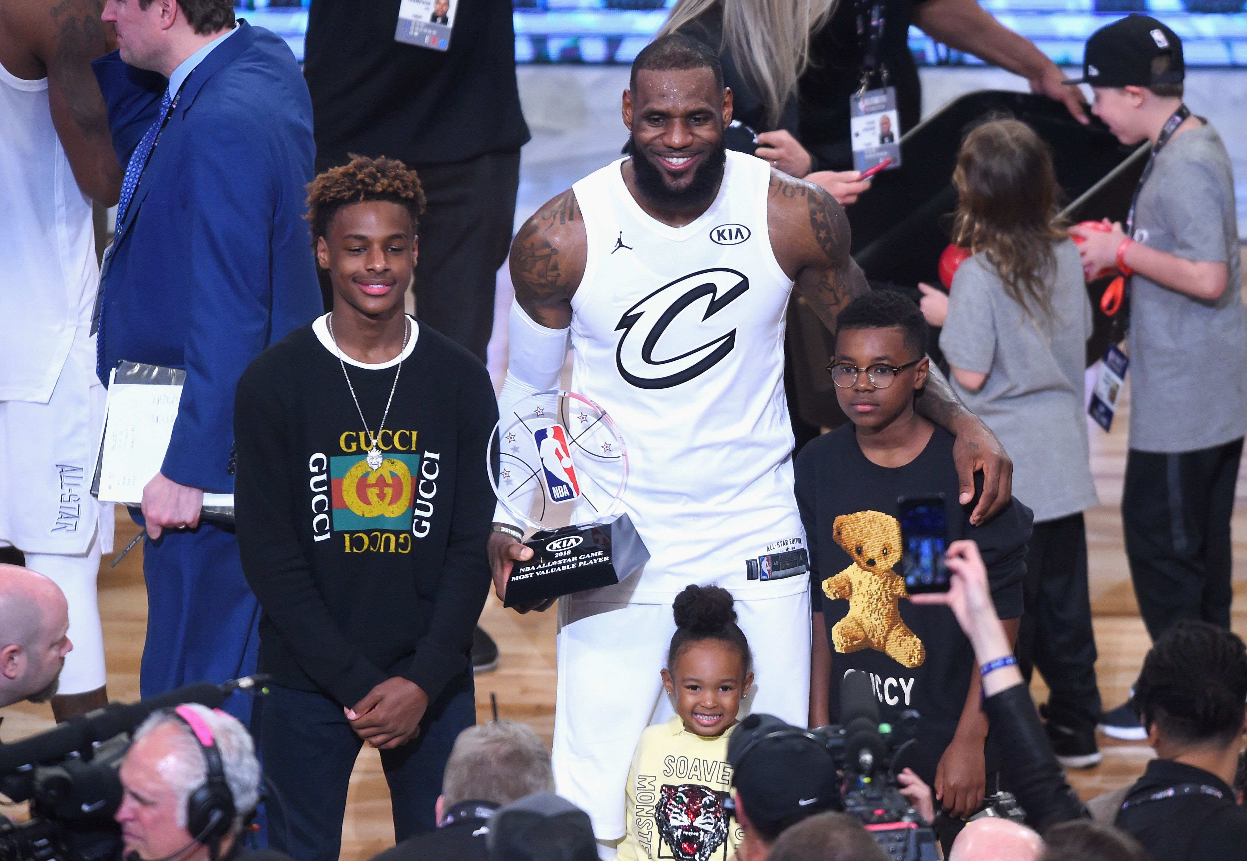 LeBron James Passes The Torch To Bronny With Touching IG Tribute