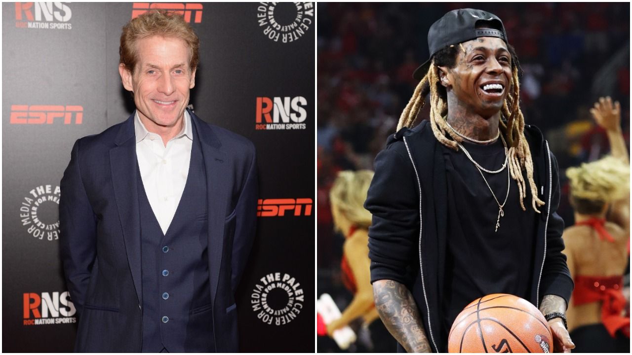 Skip Bayless & Lil Wayne Show Off Their Drip On "Undisputed"